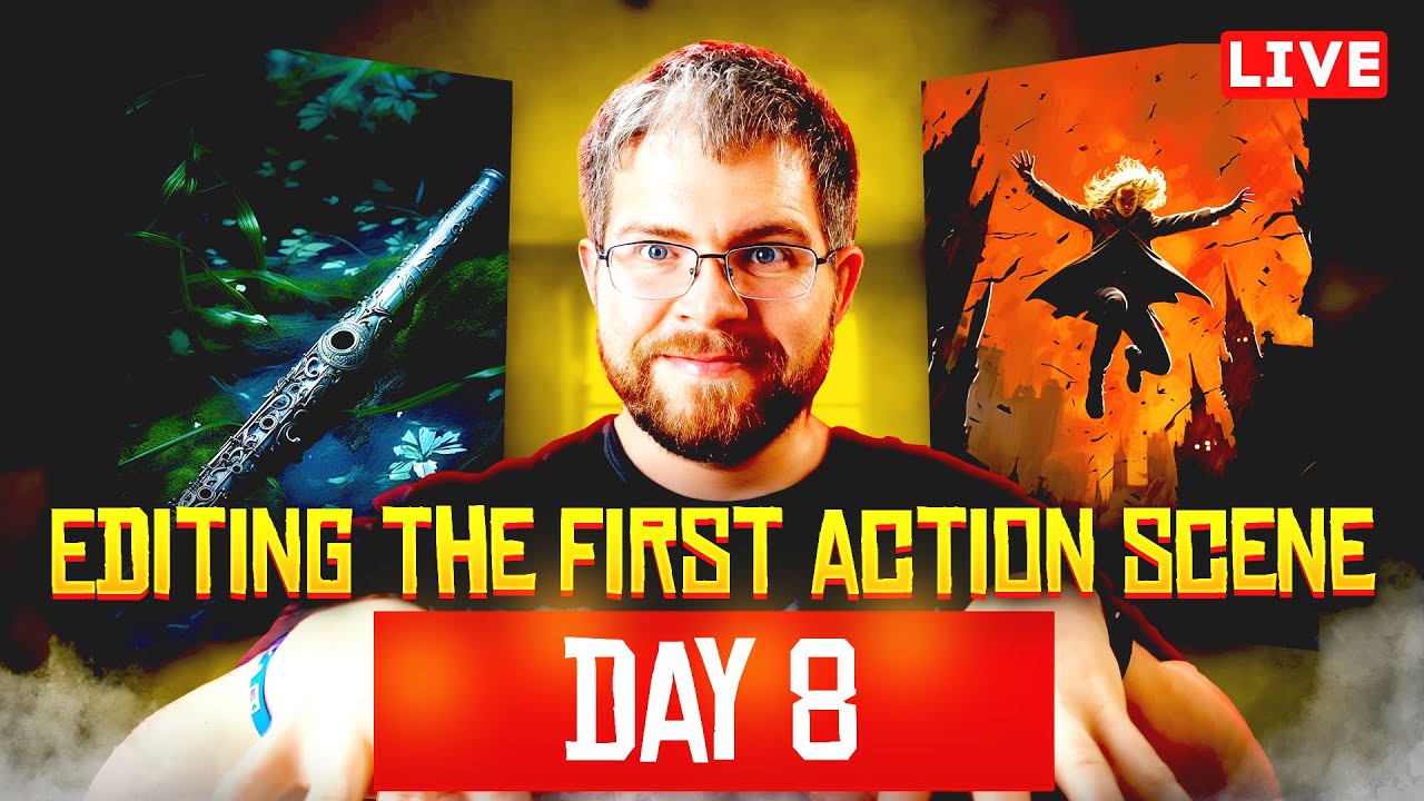 Day 8 - Editing an AWESOME Fight Scene - YouTube