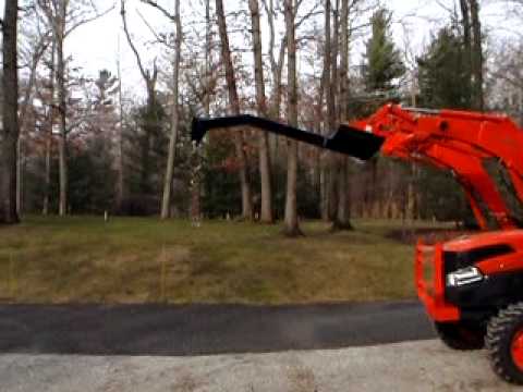 Tractor Jib Boom - YouTube