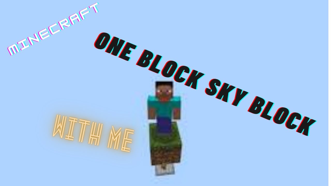 Phase 1 | Minecraft one block sky block - YouTube