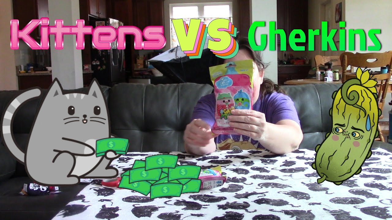 Kittens Vs Gherkins Bling Bags 😻 - YouTube