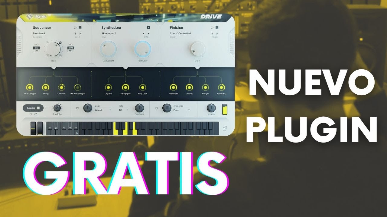 Usynth Drive GRATIS! El nuevo plugin de UJAM - YouTube