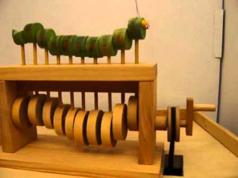 Modern Automata Museum - Eric Williamson - Mechanical Caterpillar - YouTube
