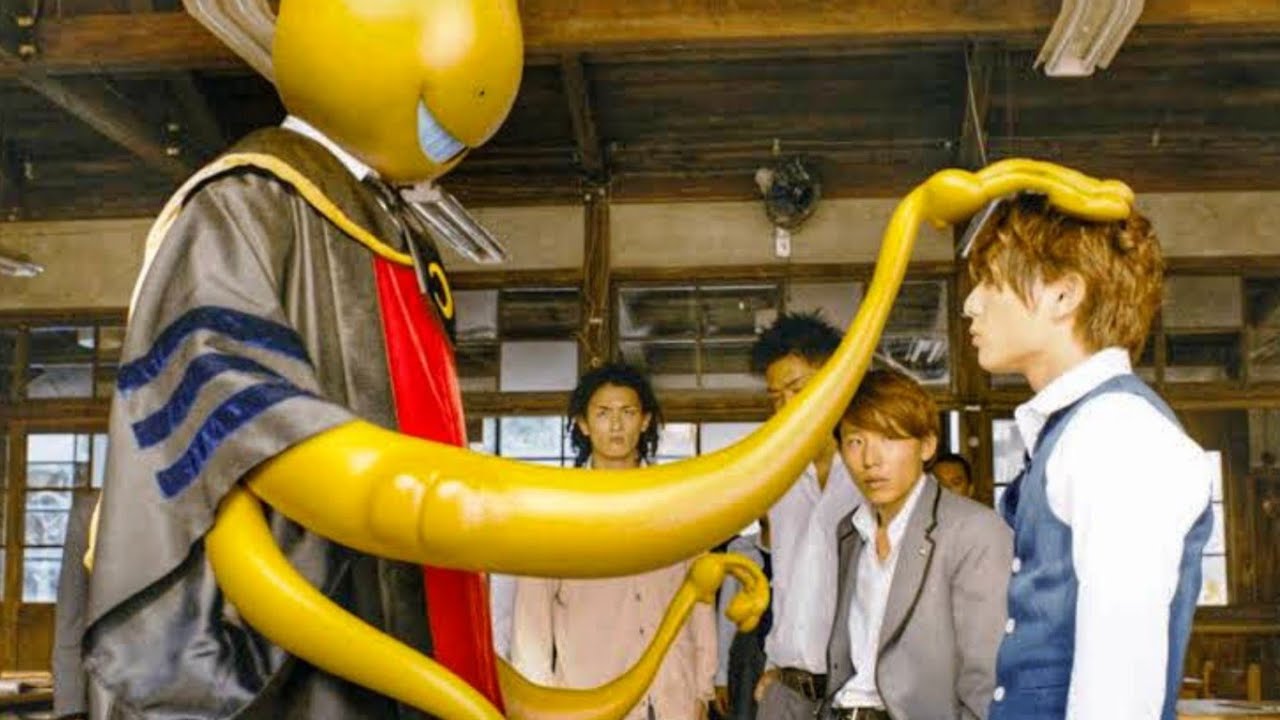 The Japanese live action Thriller film "Assassination Classroom" Recap ...