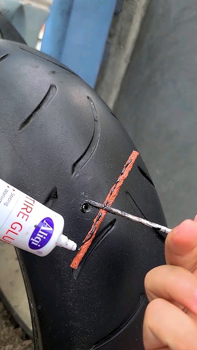 DIY Tire Repair: Puncture Kit Tutorial 🛠️ - YouTube