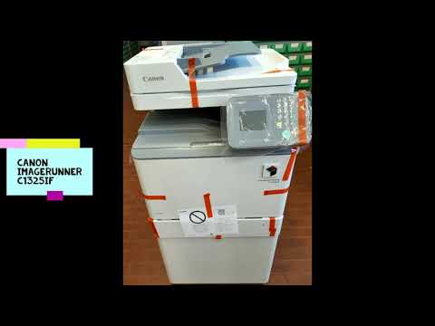 Multifunzione Canon ImageRunner C1325IF - YouTube