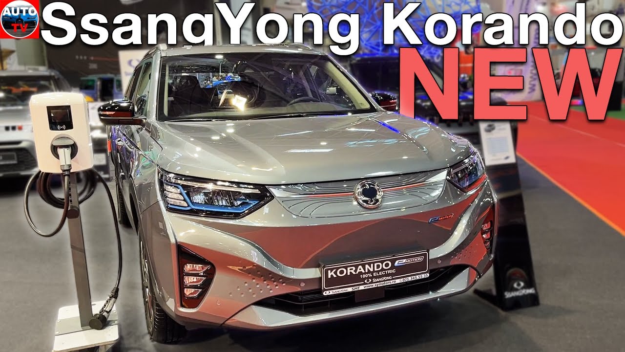 NEW 2023 SsangYong Korando Electric - Visual REVIEW exterior, interior ...