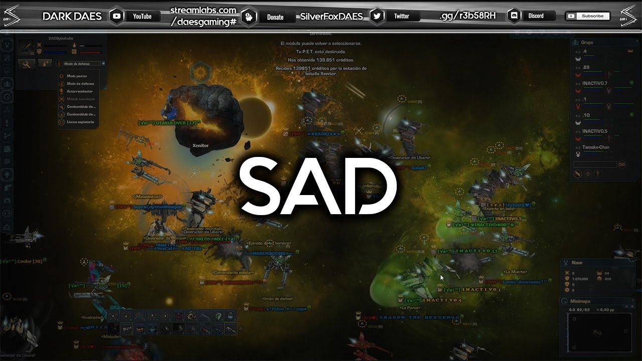 Dark Orbit Most Servers Are Sad 2 - YouTube