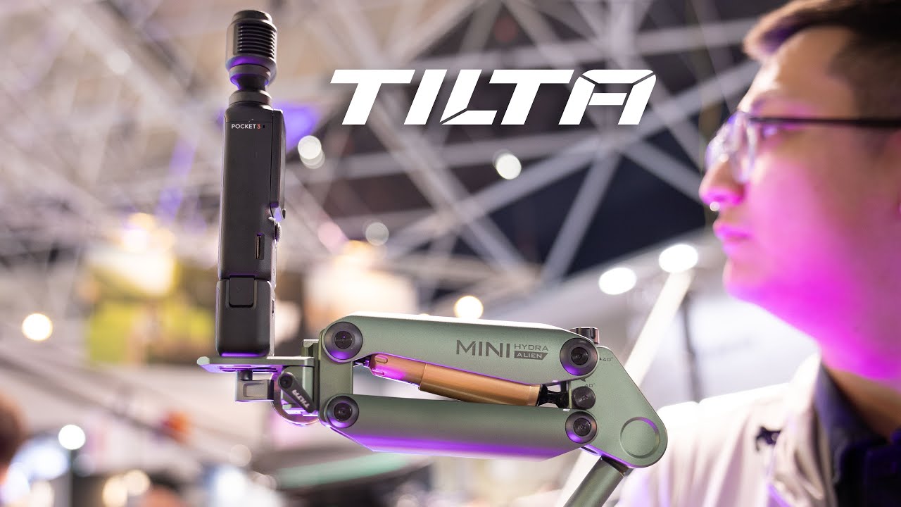 TILTA Hydra Alien MINI e PRO IBC 2024 - YouTube
