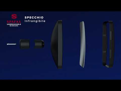 Spafax Unbreakable Vehicle Mirrors - YouTube