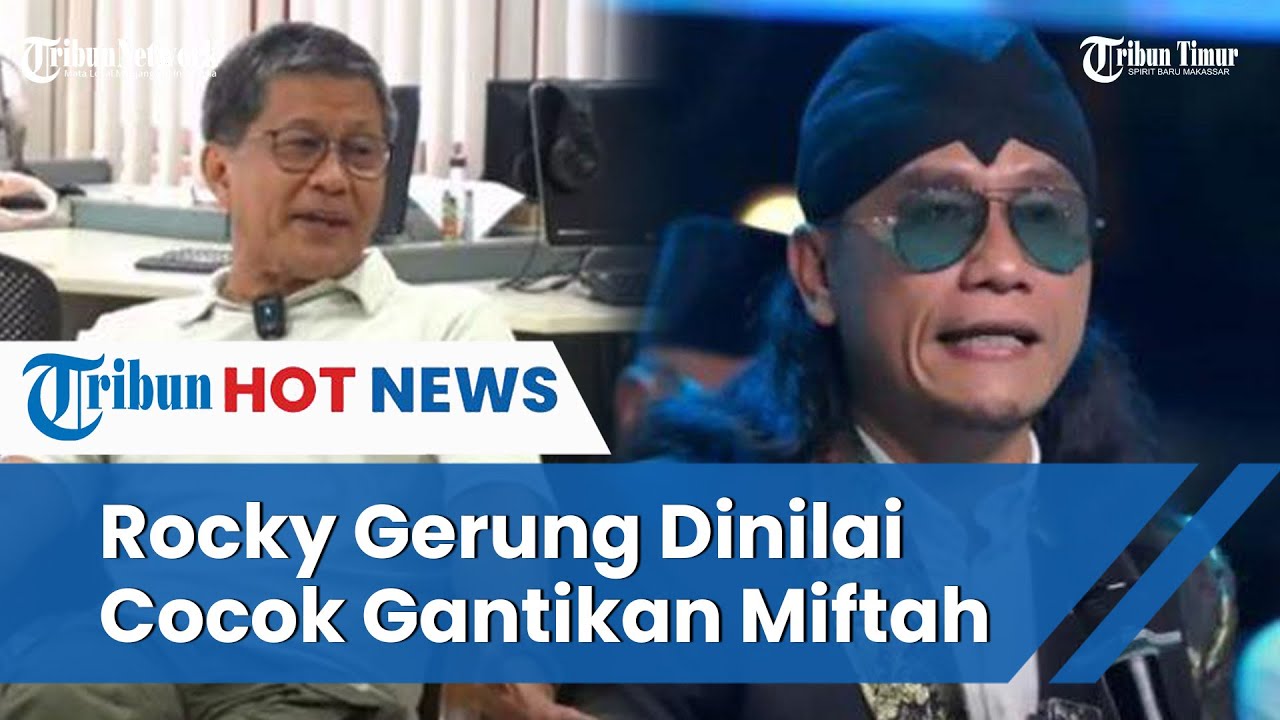 Rocky Gerung Disebut Cocok jadi Pengganti Gus Miftah, Prabowo Segera ...
