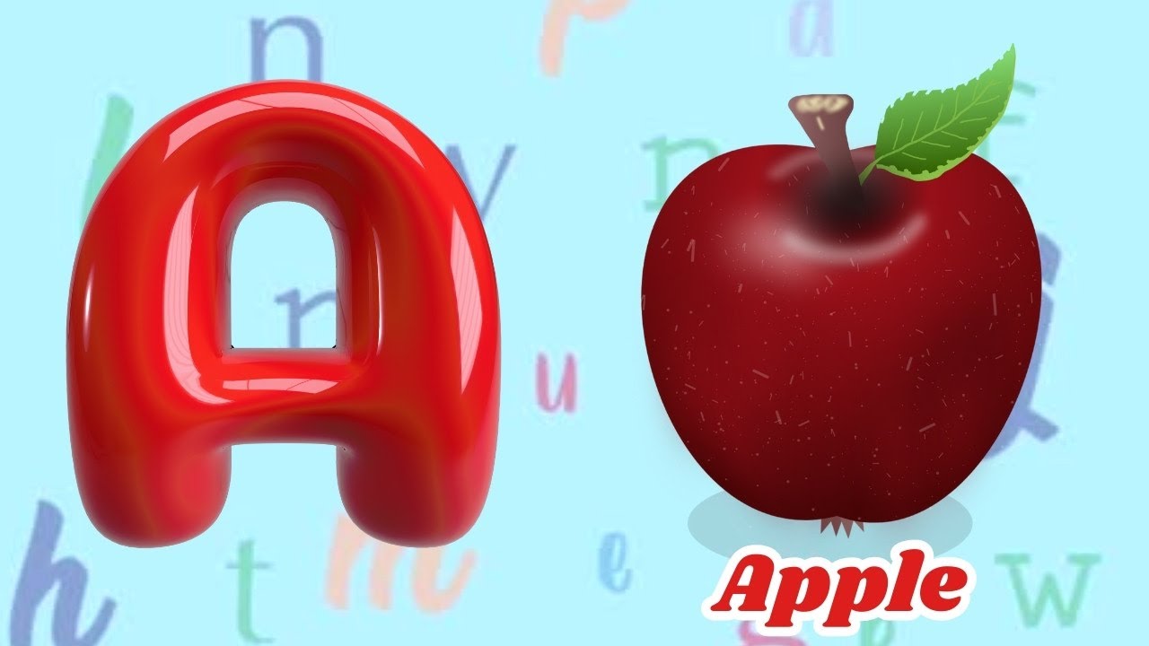 A For Apple B For Banana | ABC Phonics Song | Alphabet Song | ABC Song ...