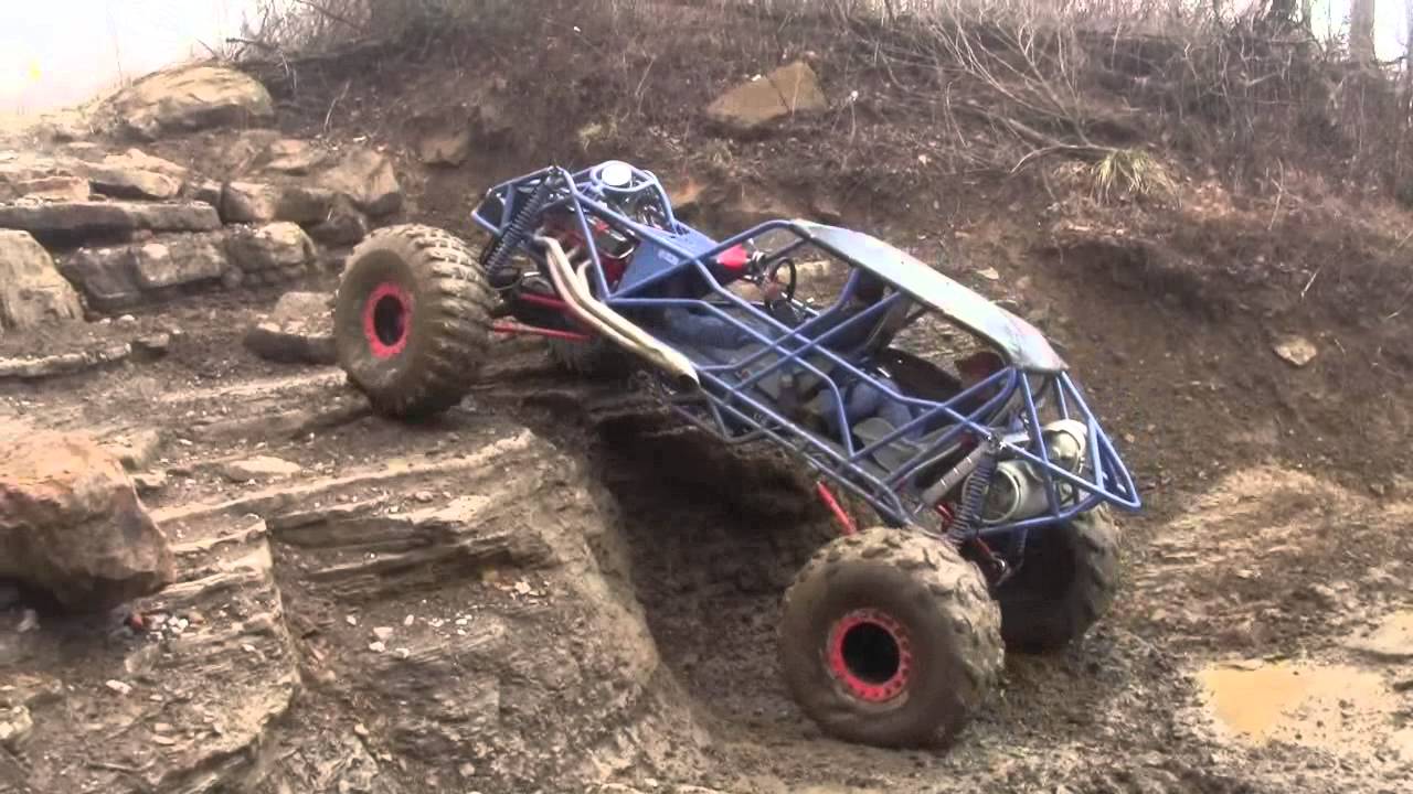 Matt Langford in the Jet Fighter buggy on the Stair Steps at Windrock ...