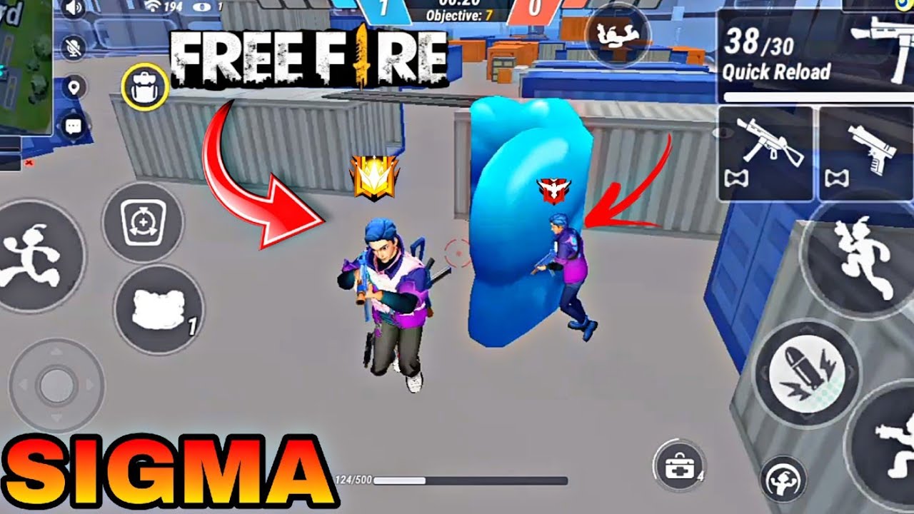 free fire sigma game🔥😘||sigma|| sigma gameplay💥🤩 #garenafreefire # ...
