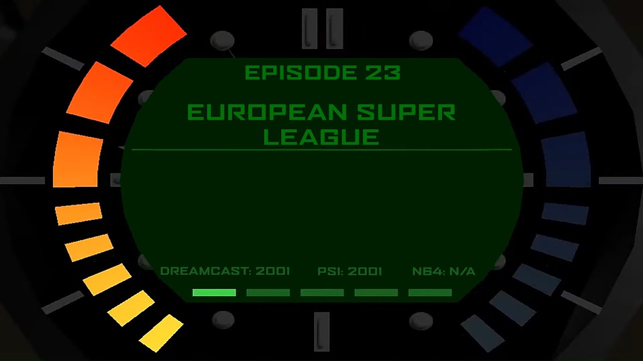Dreamcast Vs PS1 - European Super League - YouTube