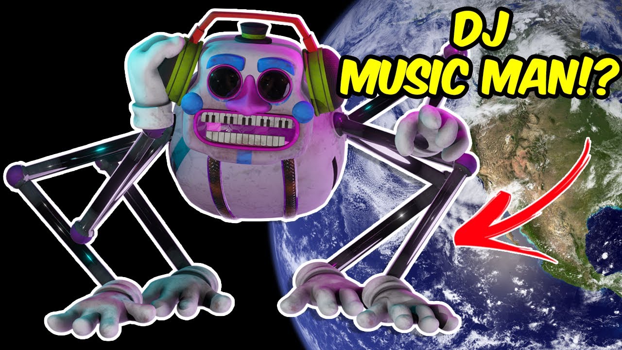 DJ Music Man Found On Google Earth! - Five Nights At Freddy's - YouTube