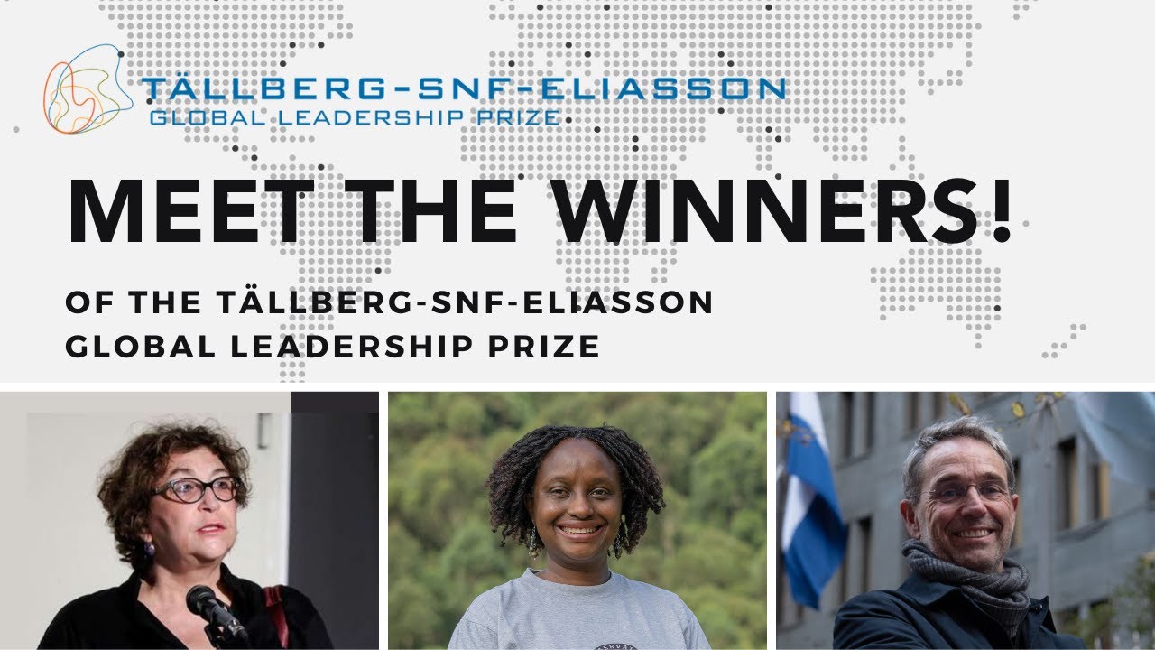 Celebrating the 2022 Global Leadership Prize - Yevgenia Albats, Gladys ...