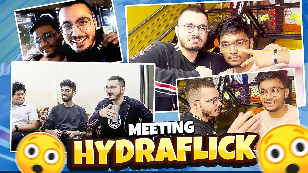 I Met Hydraflick 😳 | He visited my house !!! Ft. @HydraFlick @ToastyAF ...