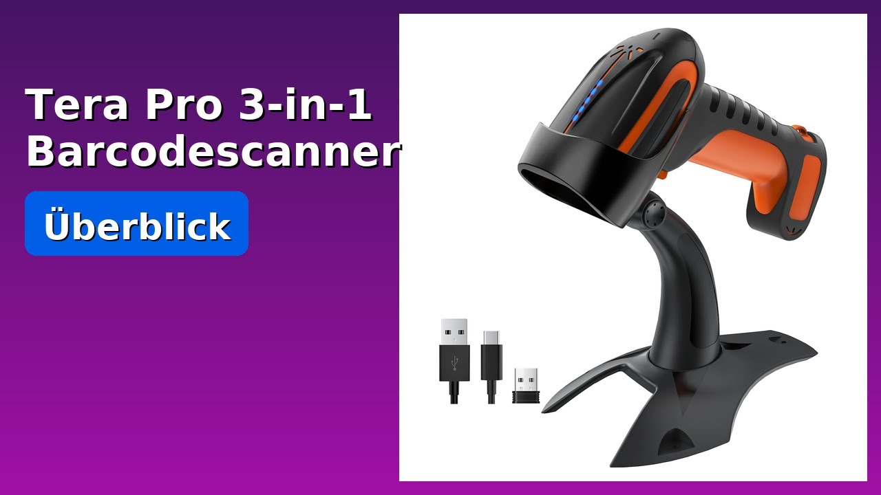 BEWERTUNG (2025): Tera Pro 3-in-1 Barcodescanner. WESENTLICHE ...