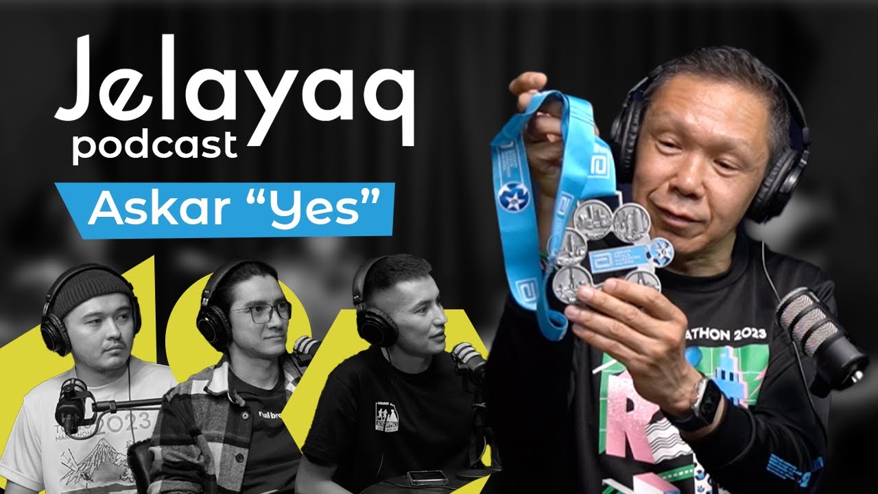 Jel Ayaq podcast ep.4. Askar "Yes" Eserkegenov - YouTube