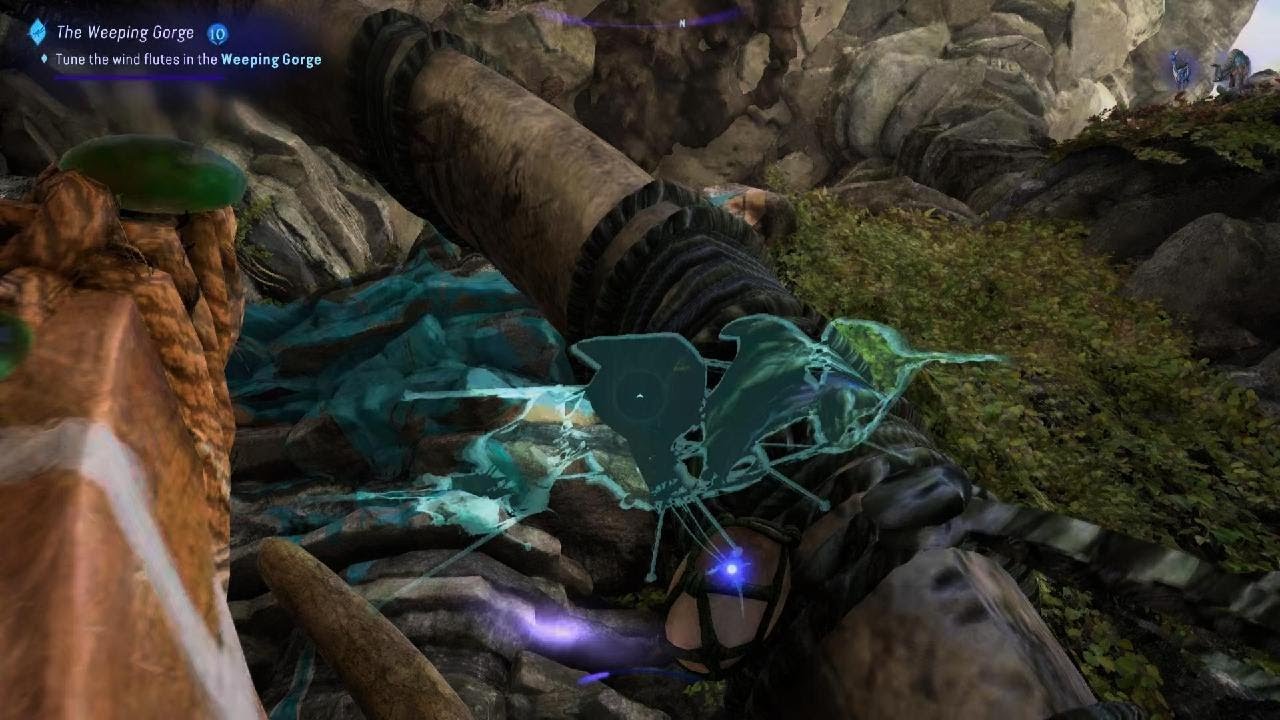 How to do The Weeping Gorge in avatar frontiers of Pandora - YouTube