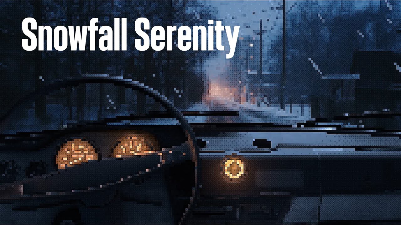 Snowfall Serenity - Calm Meditation Ambient Music - Soothing Relaxing ...