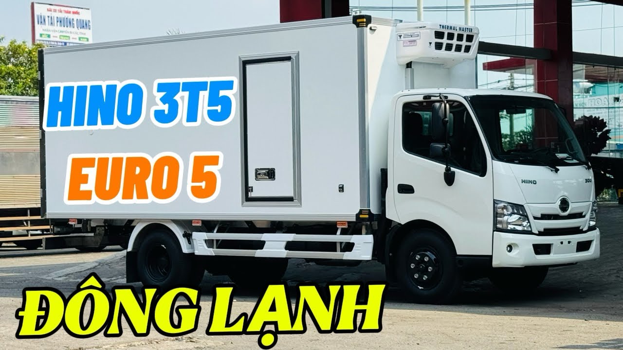 Hino 3T5 Euro5 Đông Lạnh Tran Auto | Giá Hino 3T5 Đông Lạnh | Hino Đông ...