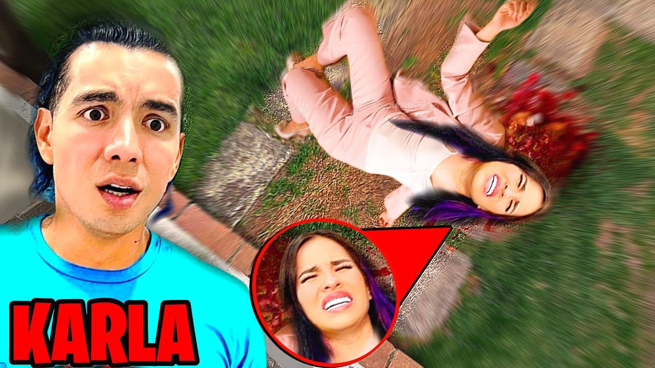 KARLA BUSTILLOS LA BROMA QUE SALIÓ DE CONTROL *Se Cayó de las Escaleras ...