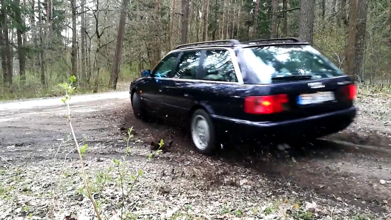 Audi A6 C4 2.5tdi SLOW MOTION - YouTube