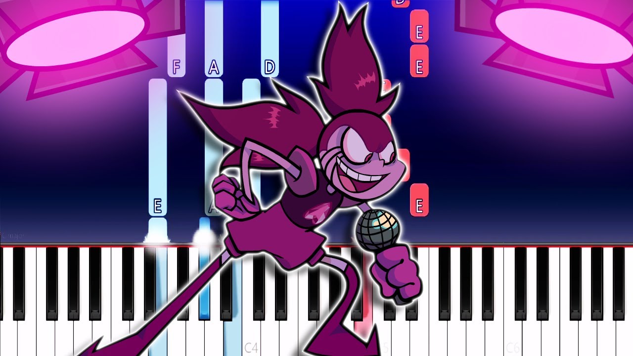 Injector - Friday Night Funkin - VS Spinel (Piano Tutorial) - YouTube