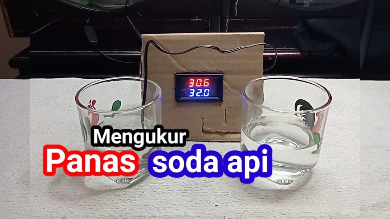 Panas, ternyata bisa sepanas ini suhu soda api - YouTube