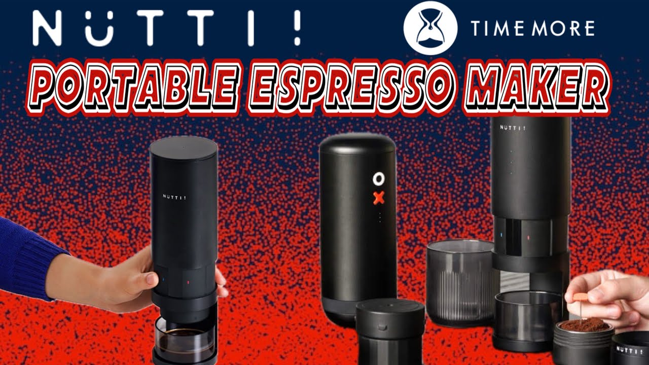 Best Portable Espresso Maker? Nuttii x Timemore E‑Coffee Review & Shot ...