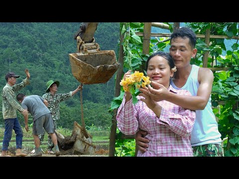 Working for hire - delicious dishes made from wild bamboo shoots | Ly Tu Sinh