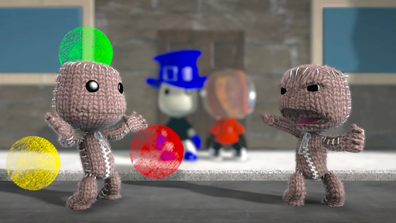 Sackboy vs Bald Sackboy - YouTube