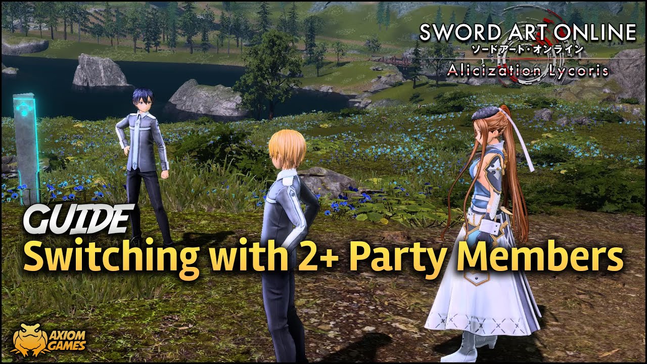 Switching with 2+ Party Members - SAO: Alicization Lycoris - YouTube