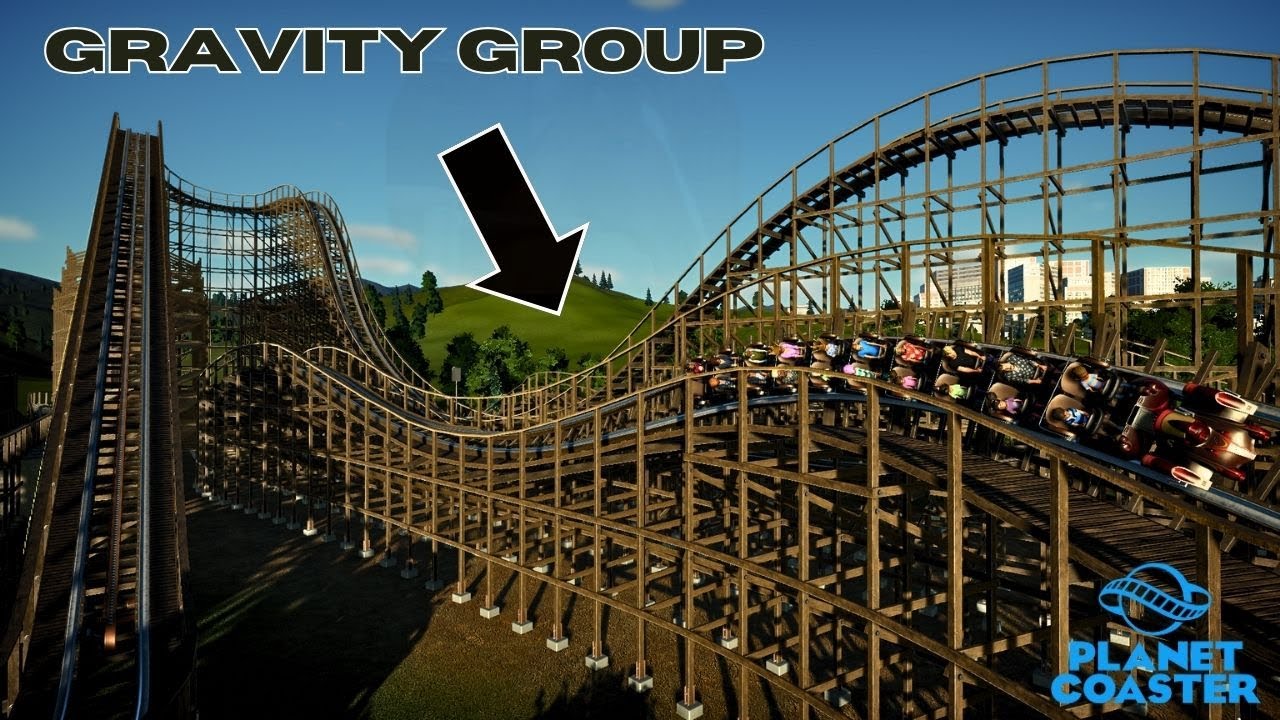 Gravity Group wooden coaster | onride/offride | Planet coaster - YouTube