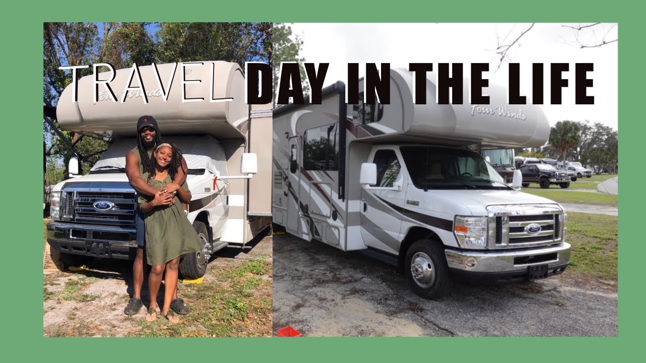 DAY IN THE LIFE OF FULL-TIME RV FAMILY | TRAVEL DAY - YouTube