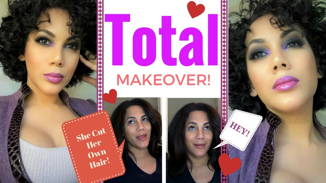 DIY Total Makeover | I Cut My Own Hair! - YouTube