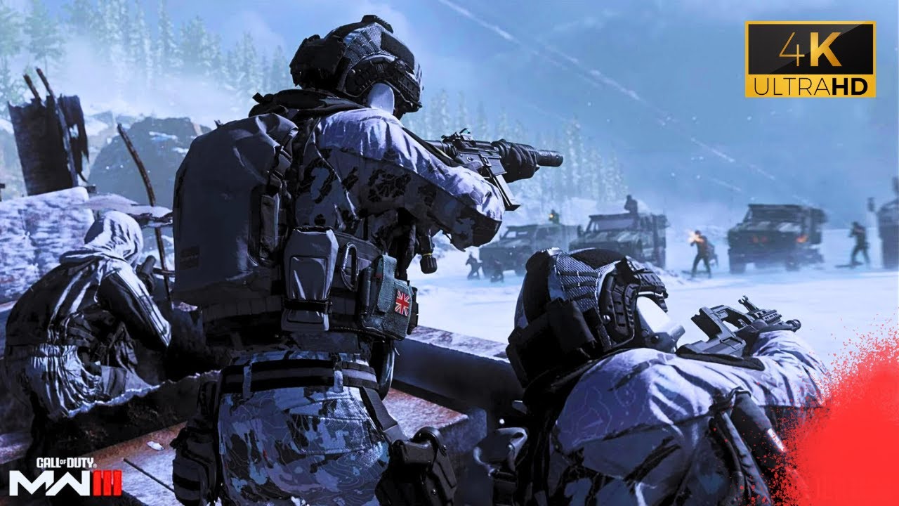 FROZEN TUNDRA | 4K | Immersive Gameplay | Call Of Duty Modern Warfare ...