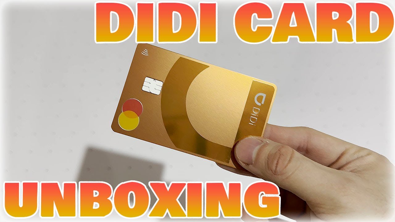 TARJETA DIDI | UNBOXING | NUEVO DISEÑO | TARJETA DE CREDITO | DIDICARD ...