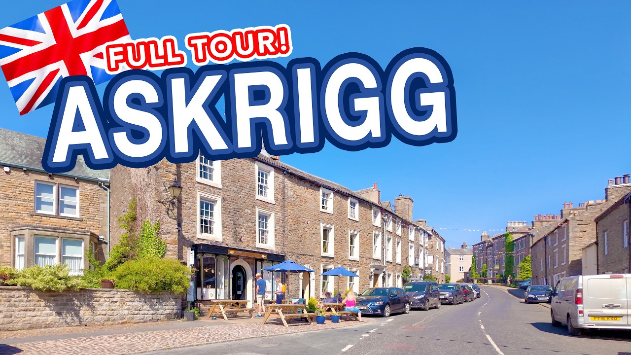 ASKRIGG | A walk through the Yorkshire Dales village of Askrigg - YouTube