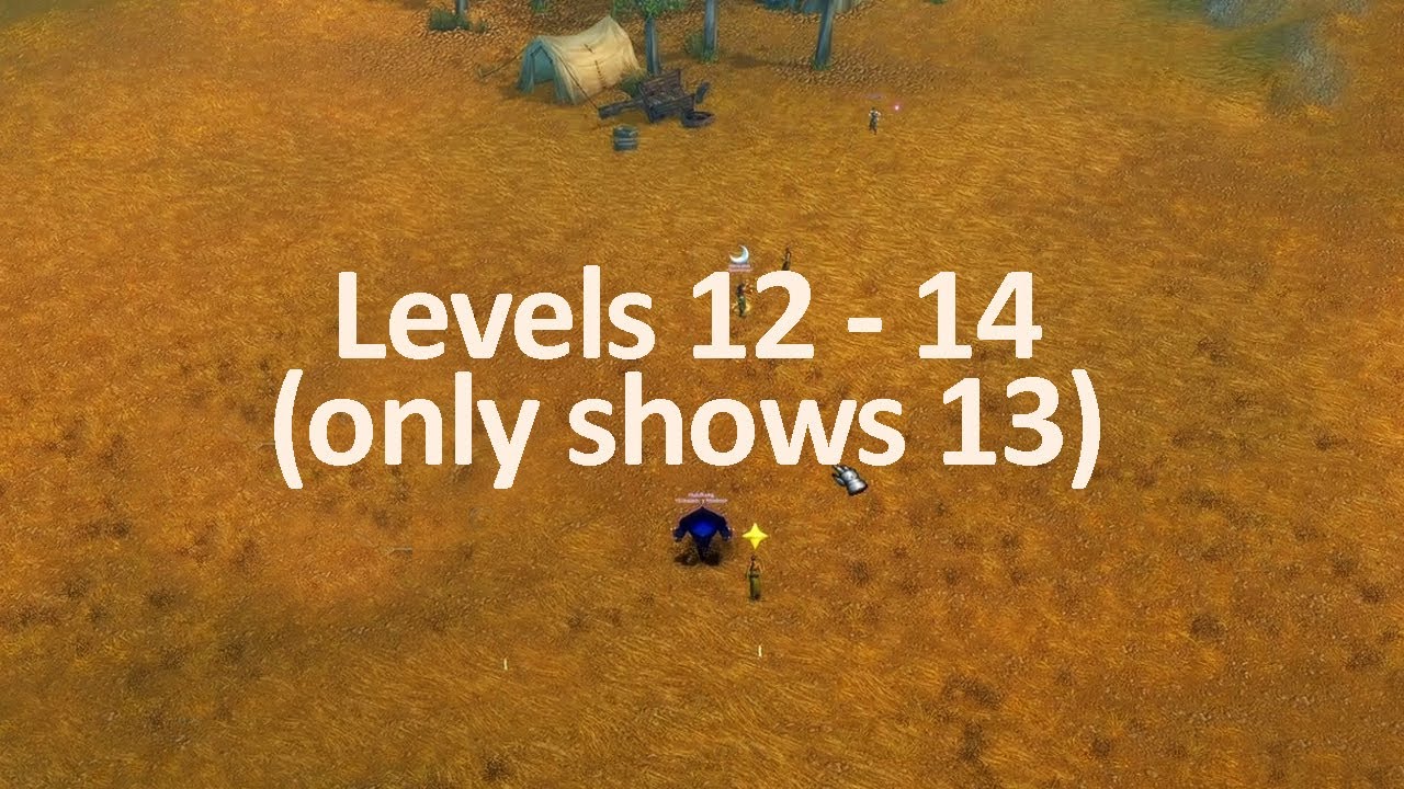 Levels 12-14 - lots of quests - TONS of Westfall - World Buffs ...