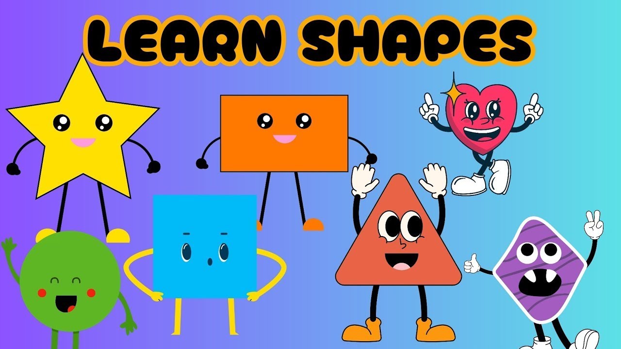 Shapes Song | Colors Song | Children's Music | Nursery Rhymes & Kids ...