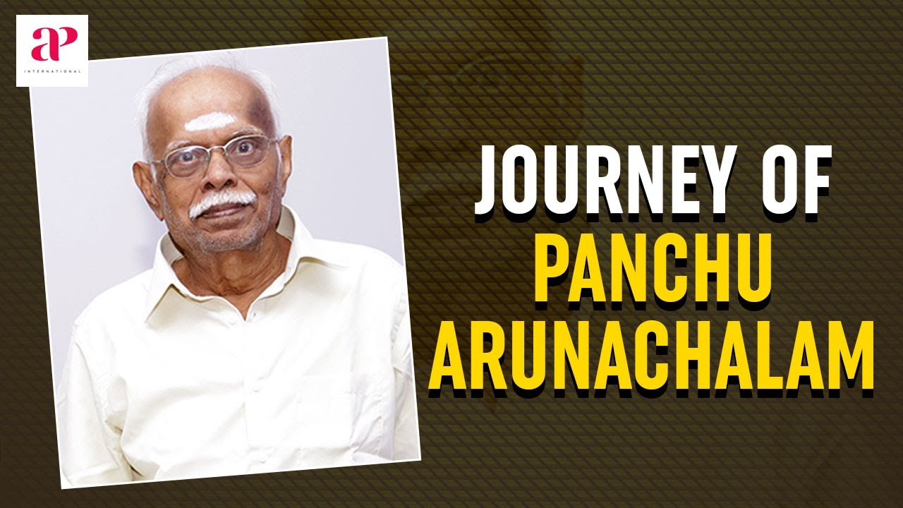 Journey of Panchu Arunachalam | Star Maker Panchu Arunachalam ...