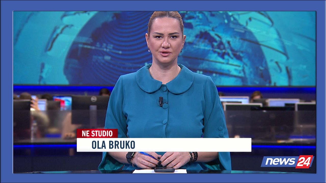 13 dhjetor 2023 Edicioni i Lajmeve ne News24 ne studio Ola Bruko (Ora ...