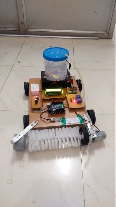 Solar Pannel Cleaner with Arduino #project #robot - YouTube