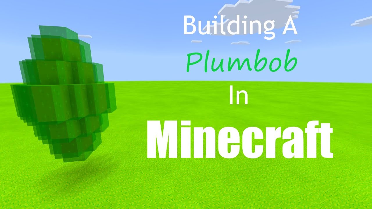 Building A Plumbob In Minecraft YouTube Building A Plumbob In Minecraft YouTube