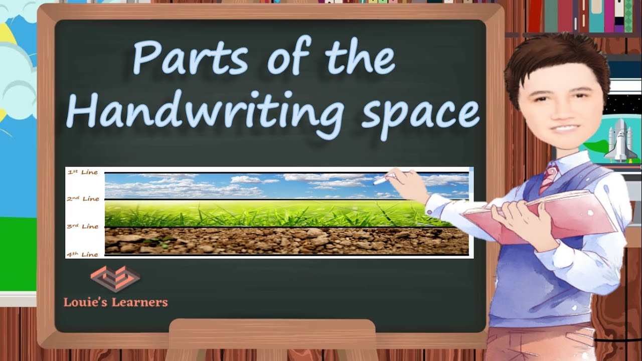 Parts of the handwriting space - YouTube