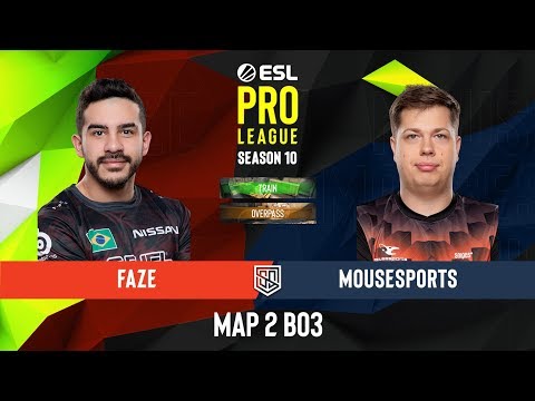 FULL MATCH FAZE vs MOUSESPORTS | MAP 2 | #ESL PRO LEAGUE SEASON 10