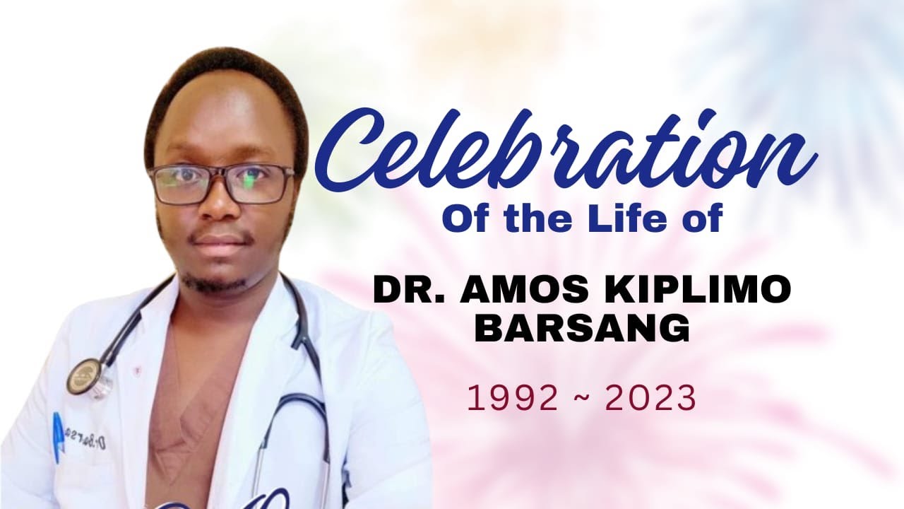 In Loving memory of the Late Dr. Amos Kiplimo Barsang - YouTube