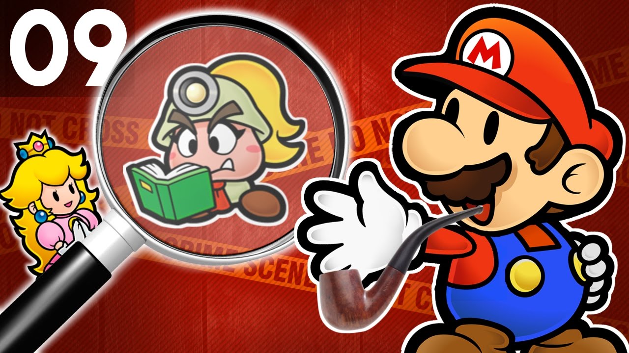 INSPECTEUR MARIO - Paper Mario MDR 09 - YouTube